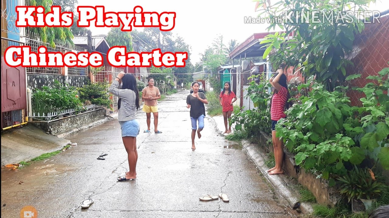 Kids Playing Philippine Chinese Garter - YouTube