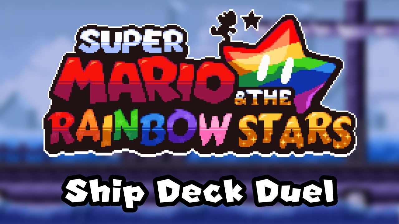 Ship Deck Duel (vs Captain Blotch) - Super Mario and the Rainbow Stars ...