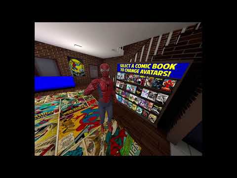 Becoming Spider-Man in The Spider Lair (VR CHAT) - YouTube