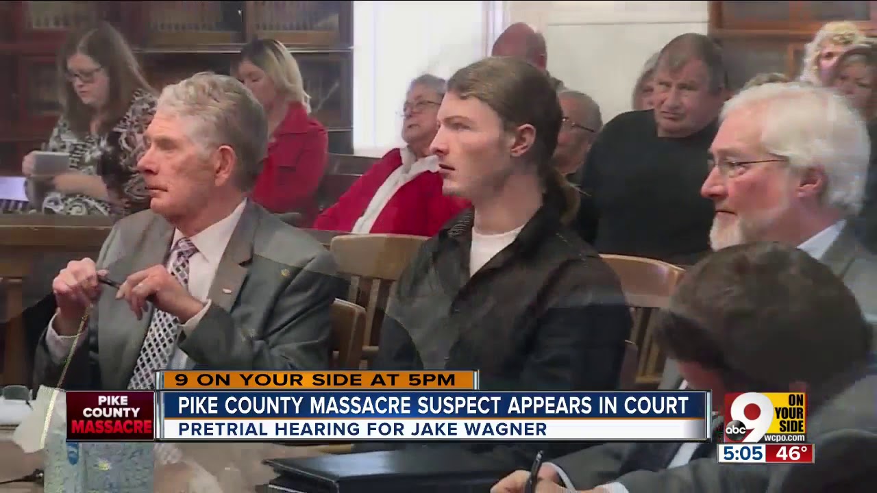 Pike County massacre suspect Jake Wagner appears in court - YouTube