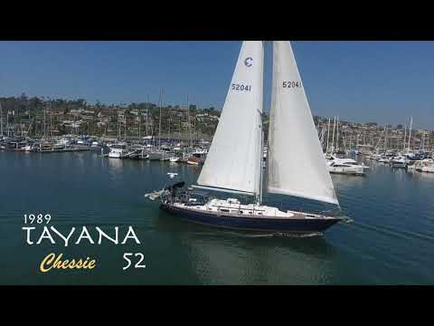 1989 Tayana 52 Aft Cockpit CHESSIE Video - YouTube