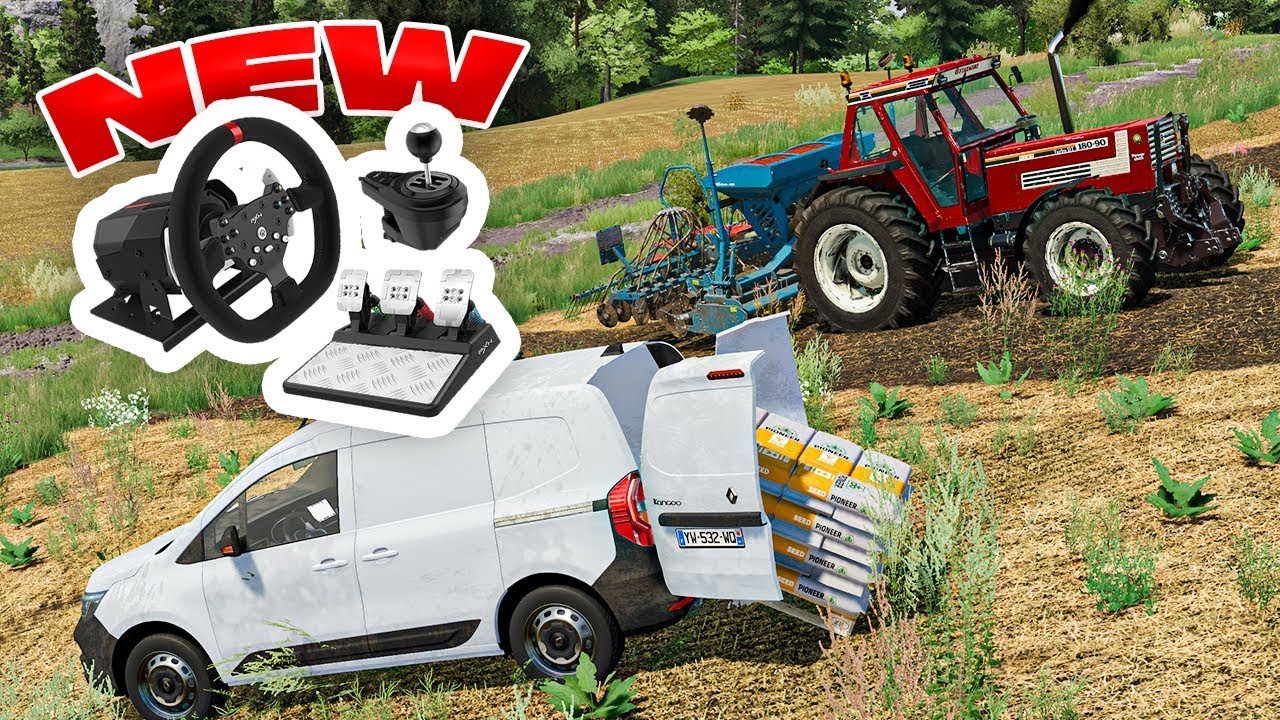 New Steering Wheel PXN V10 for my French Farm on Farming Simulator 22 ...