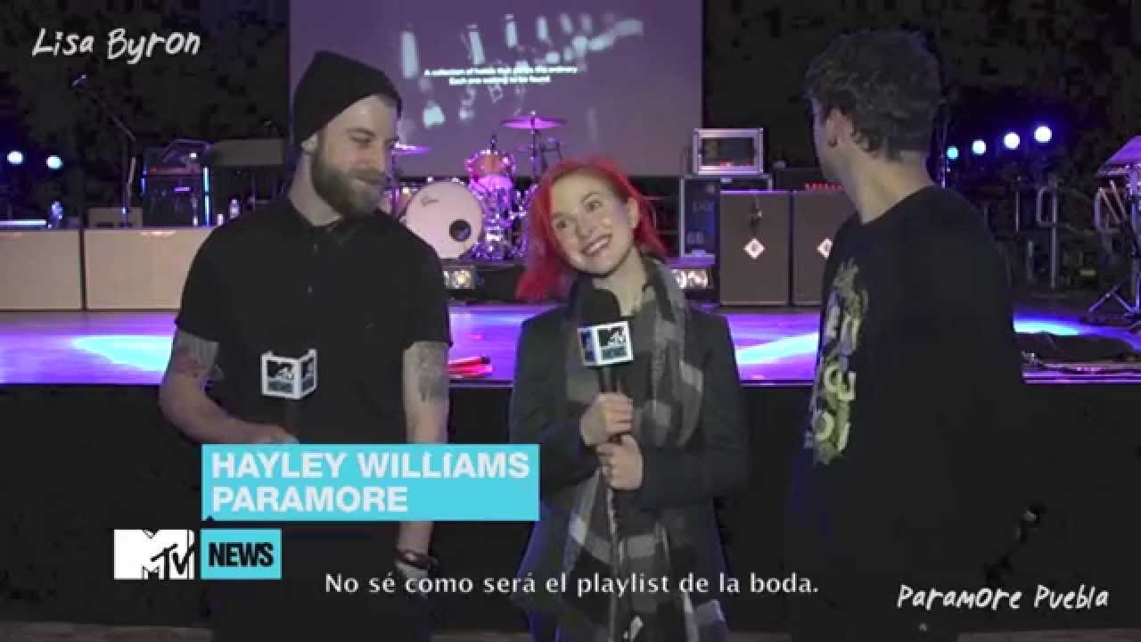 Paramore: GRAMMYs | Hayley talks Wedding Playlist (Subtitulado) | Liza ...