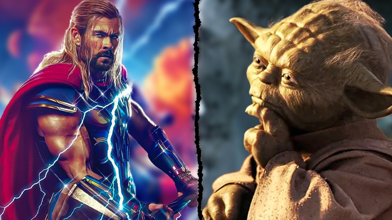 Thor vs Yoda - The God of Thunder vs The Jedi Master - YouTube