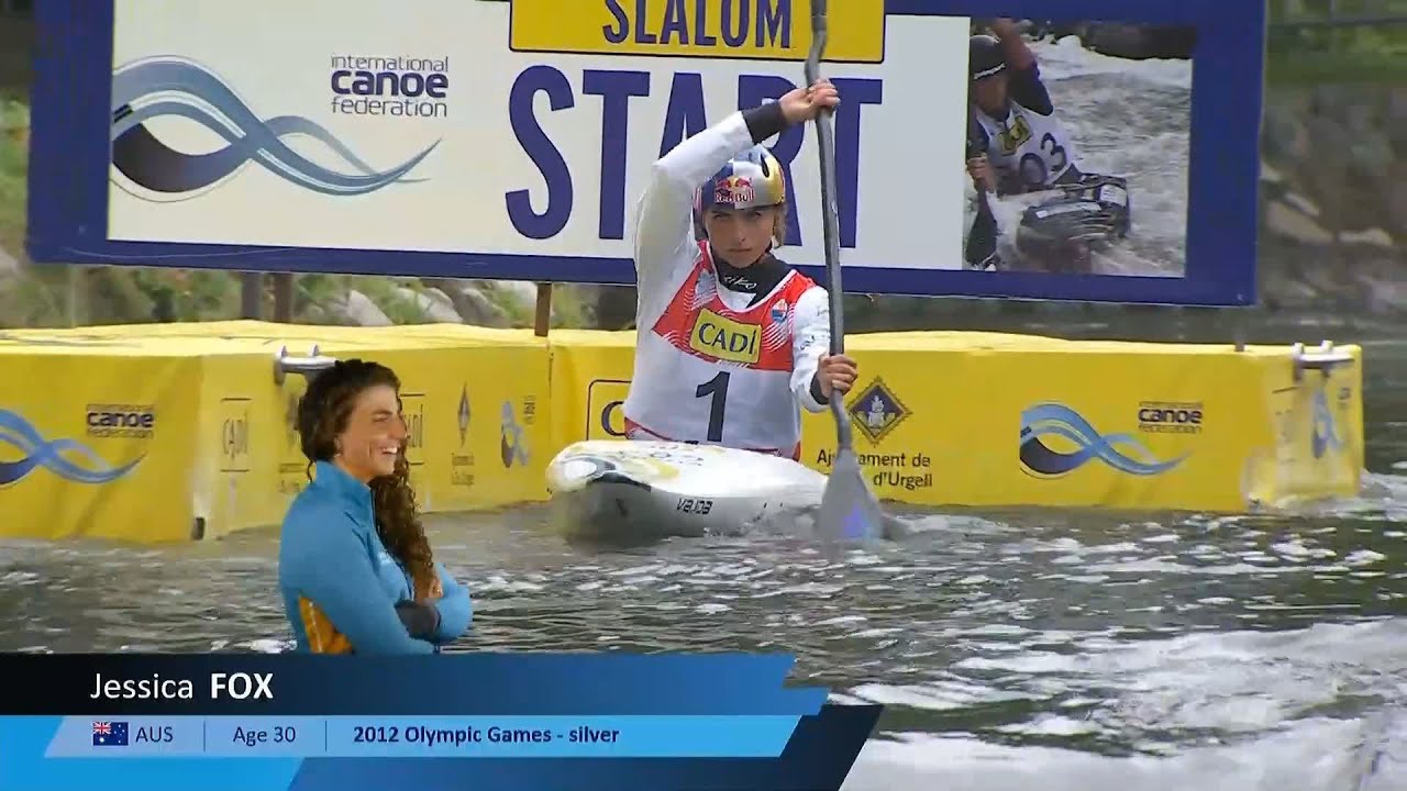 Jessica Fox, Australia - Kayak Semi-Final / 2024 ICF Canoe Slalom World ...