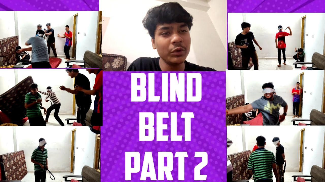 Blind belt challenge part 2👋 - YouTube