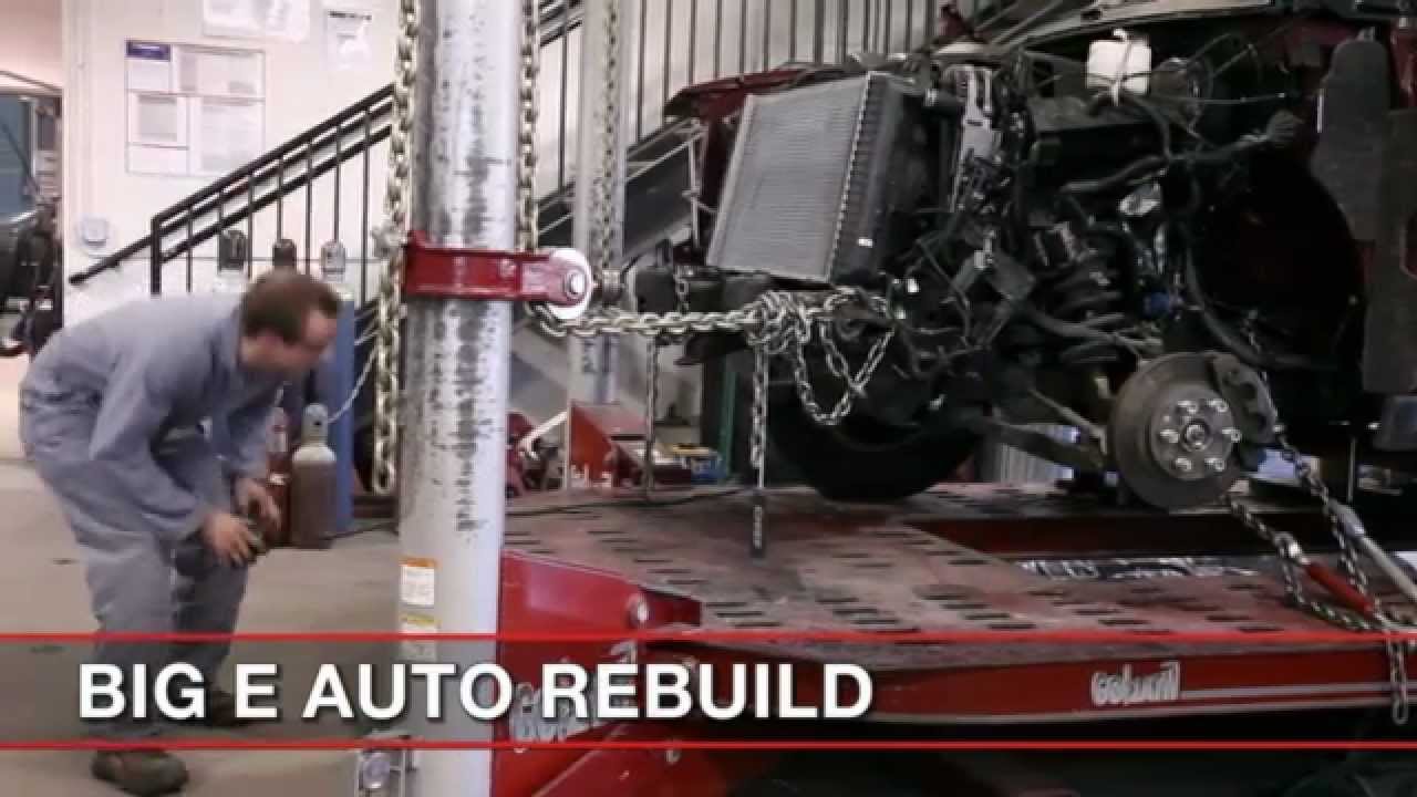 Big E Auto Rebuild Enderezar Estructura - YouTube