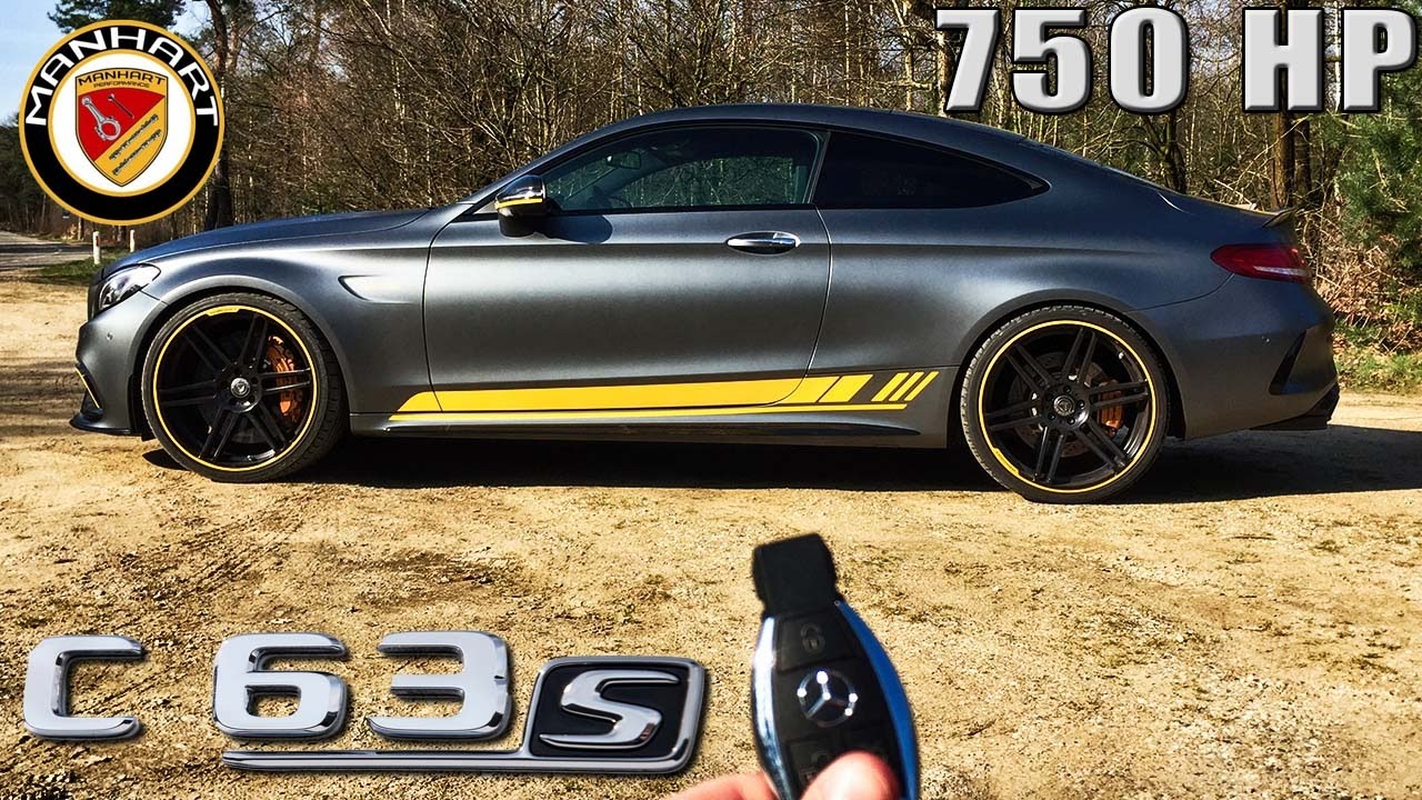 Mercedes C63 S AMG 750 HP REVIEW Manhart CR700 POV Test Drive by ...