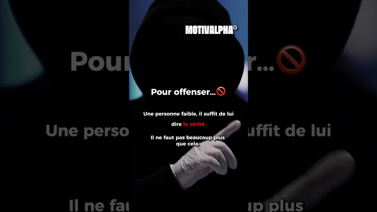 ⚠️ Pour offenser une personne faible…🚫 - YouTube