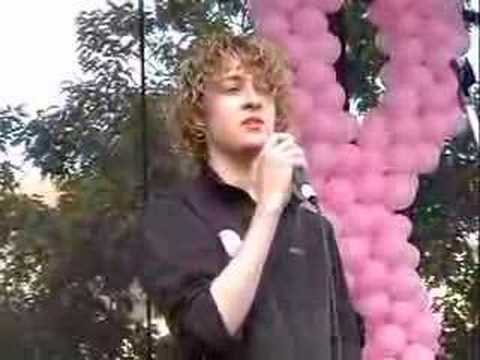 Kalan Porter National Anthem O Canada - YouTube