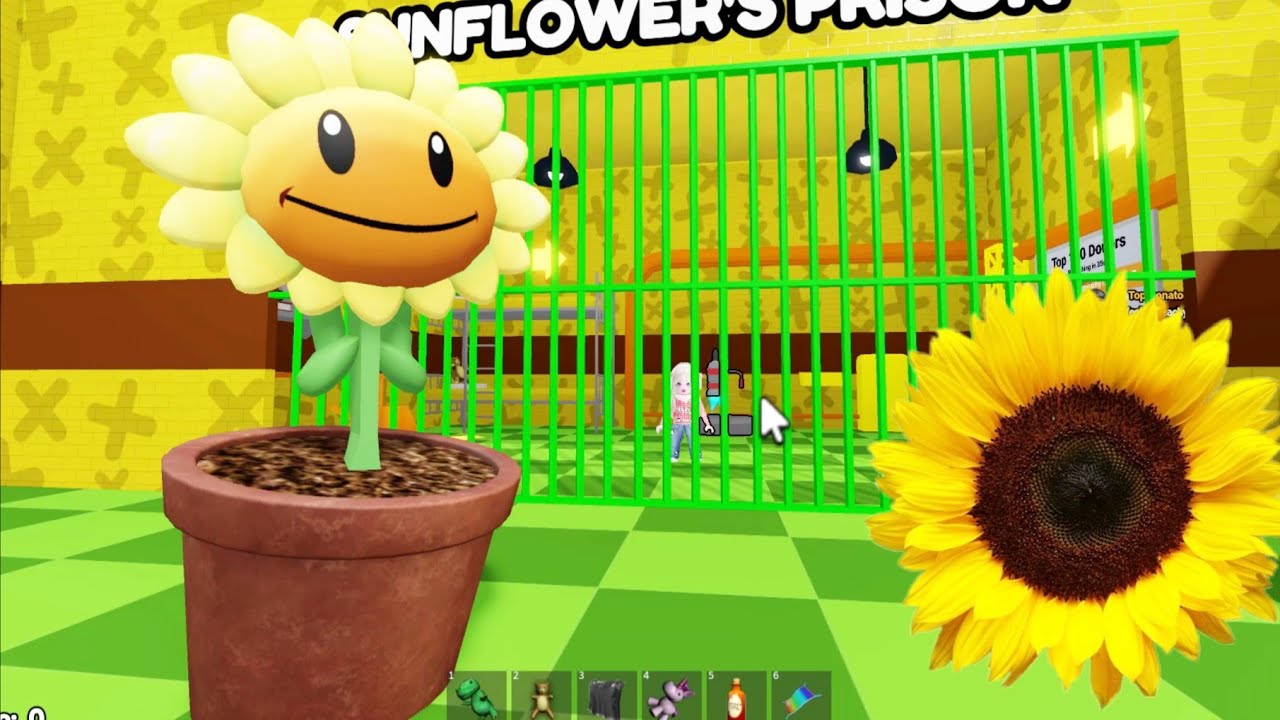 😲SUNFLOWER'S PRISON RUN OBBY FULL WAIKTHROUGH GAMEPLAY ROBLOX - YouTube