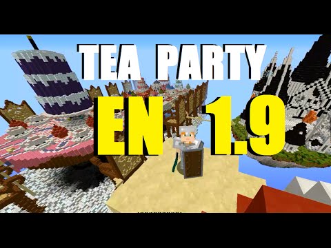 Egg Wars Tea Party en Minecraft 1.9 Cuidado! Tiene muchas manzanas de ...