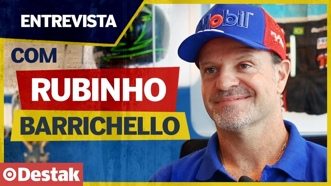 RUBINHO BARRICHELLO fala sobre Fórmula 1, carreira, família e saúde ...