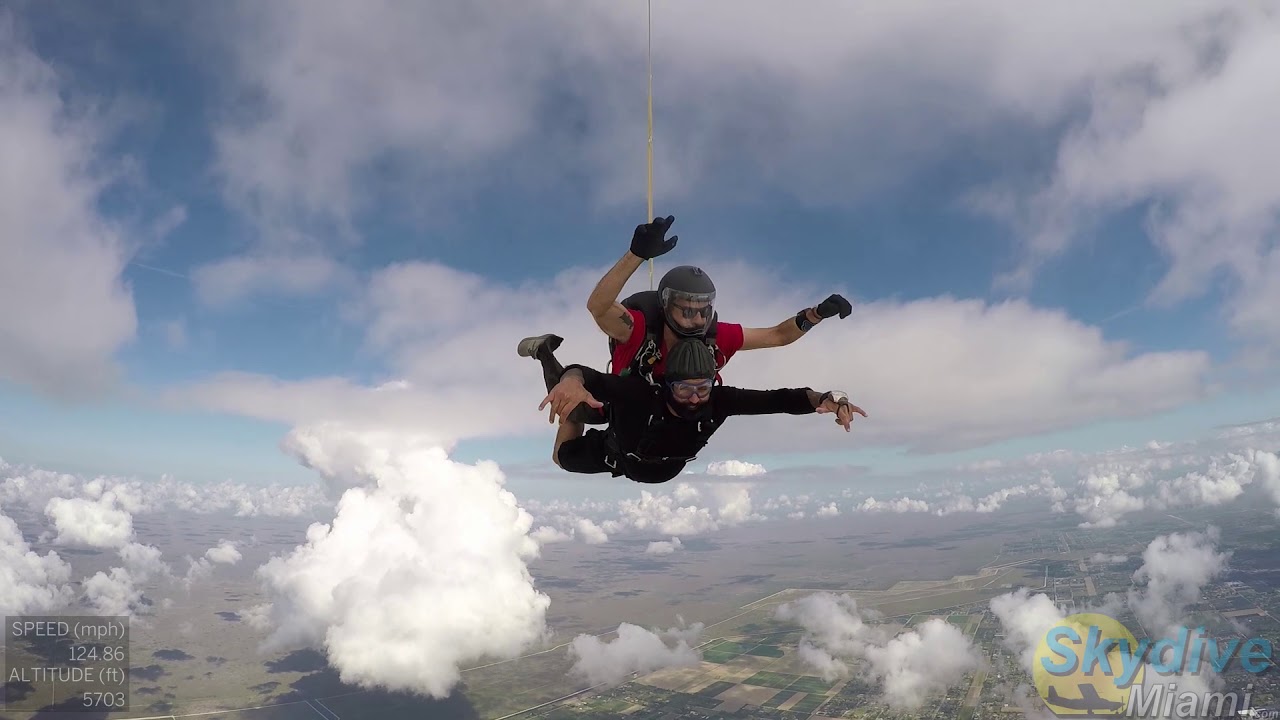 Nelson's wonderful skydive at Skydive Miami (03-31-2019) - YouTube