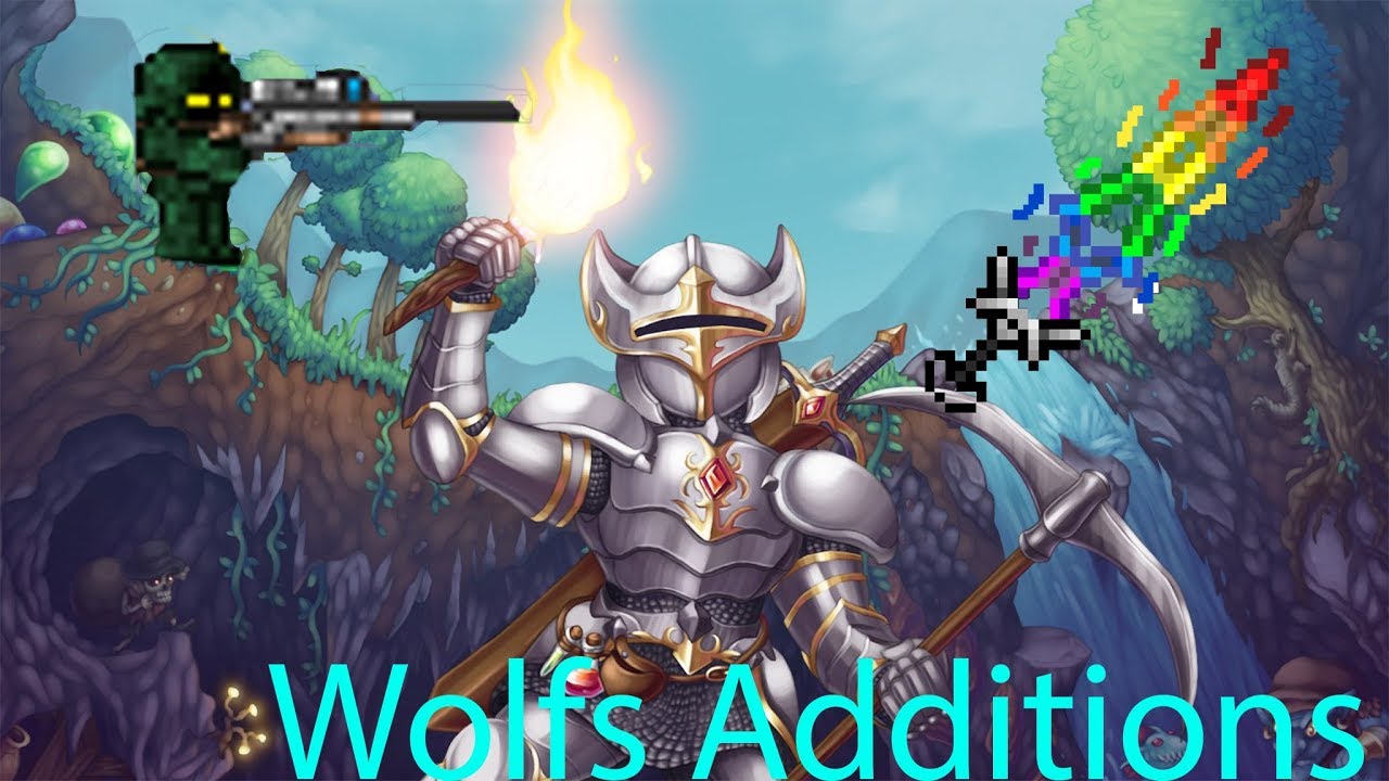 Terraria mod review wolfs additions! - YouTube