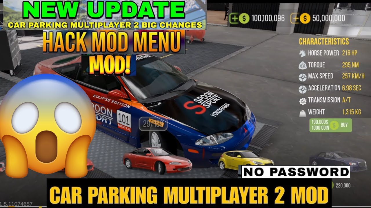 Car Parking Multiplayer 2 MOD APK v1.1.6- Unlimited Money/Unlimited ...