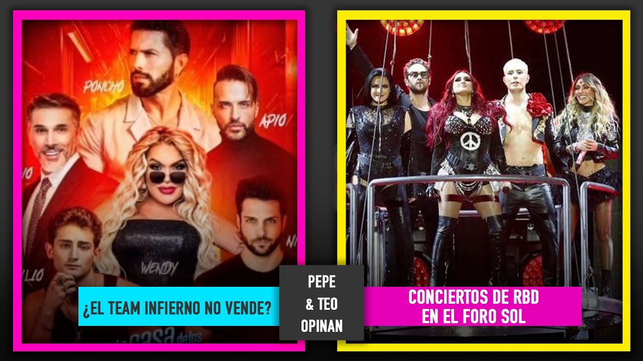 La Final de LMD6 | Conciertos de RBD en el Foro Sol | Melissa & Massad ...