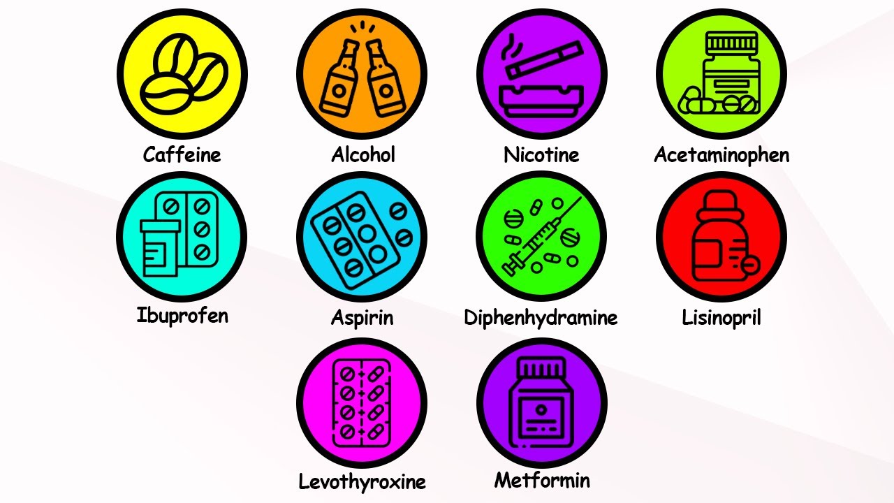 Every Commonly Used Drug Explained in 10 Minutes - YouTube