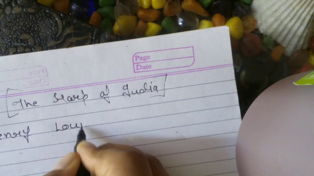 Poem : The harp of India By Henry Louis Vivian derozio || MA English ...