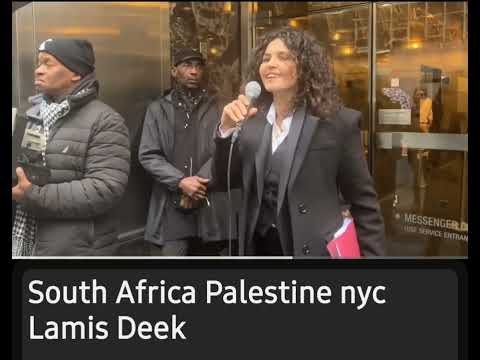 lamis Deek New York based human right lawyer-we are coming for all of ...