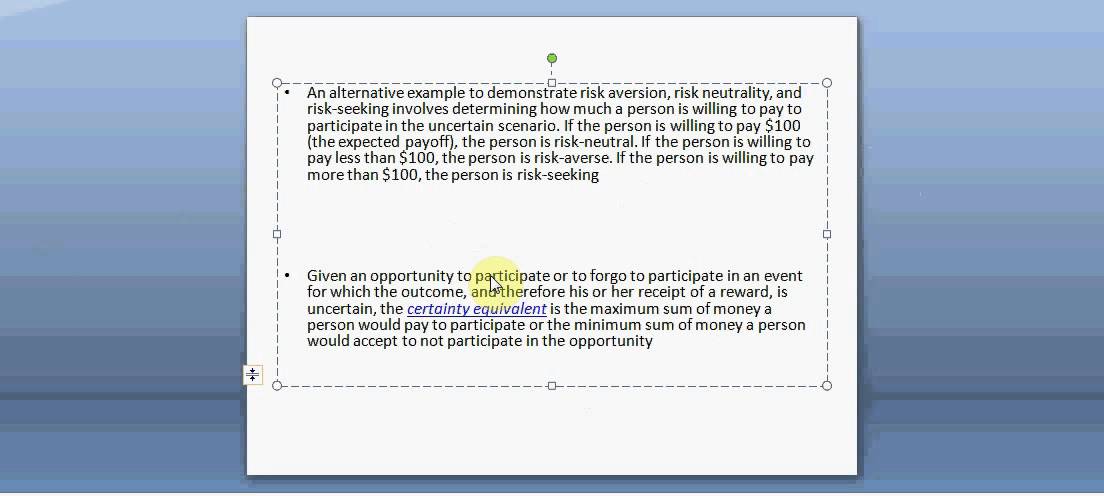 CFA level 3 Risk Aversion, risk neutral and risk seeking behaviour ...