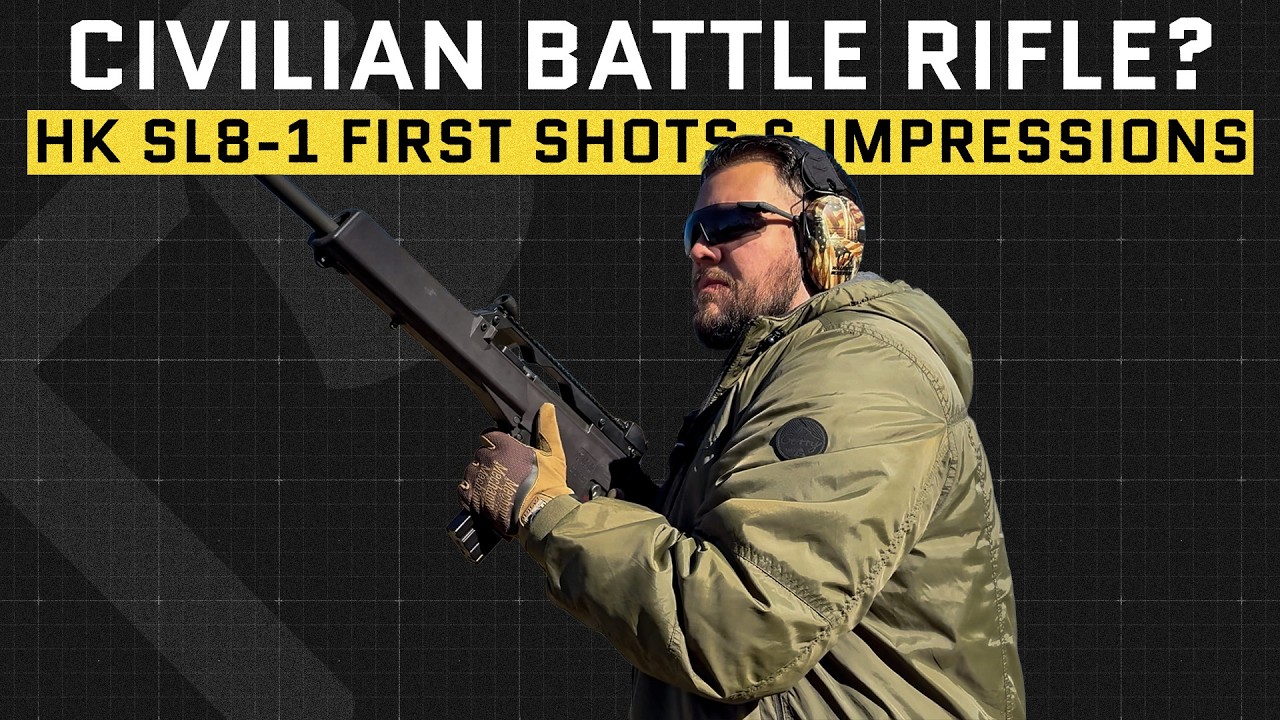 HK SL8-1 First Shots & First Impressions 🔥 | Is This .223 Sporter Worth ...