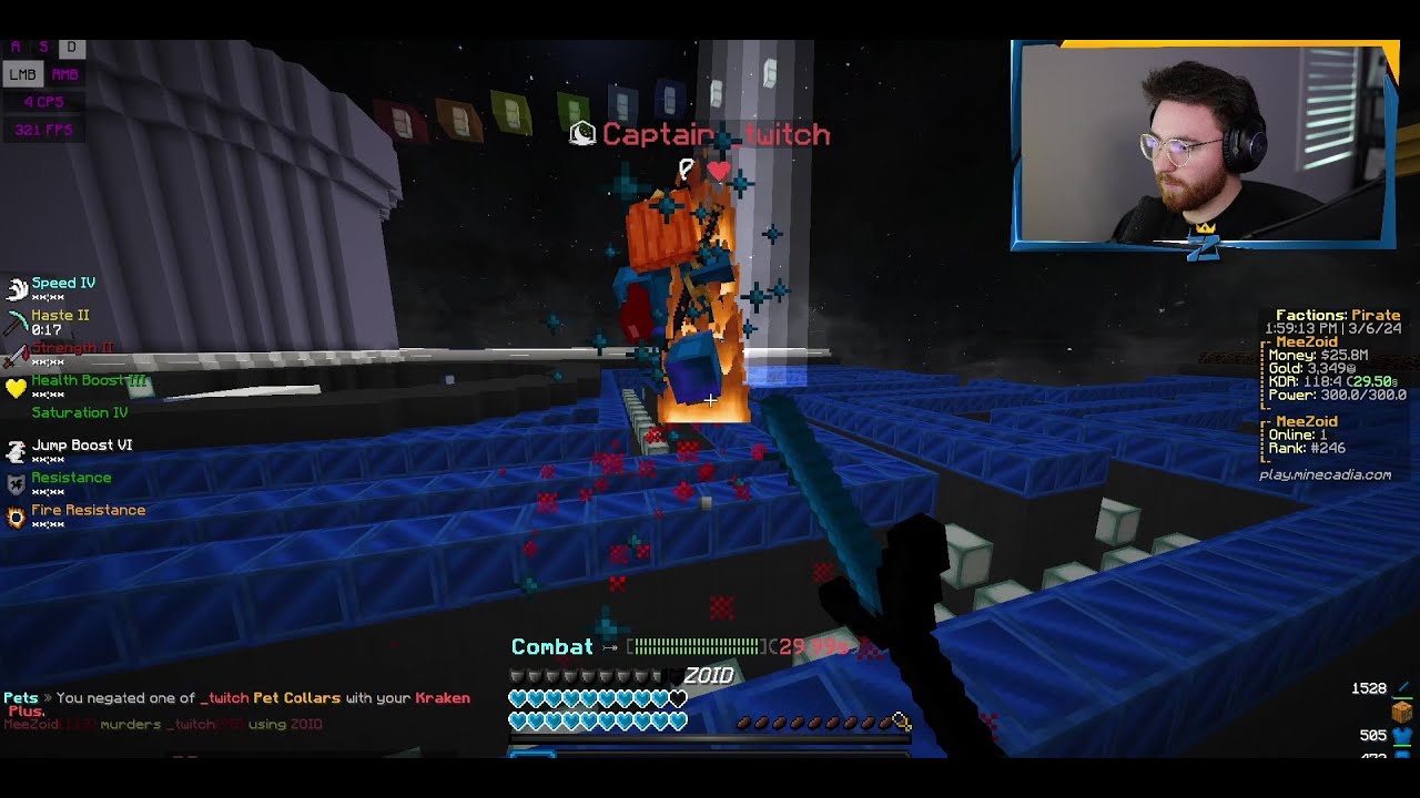 DOMINATING ARCADE ON MINECADIA FACTIONS! (GODSET PVP) - YouTube