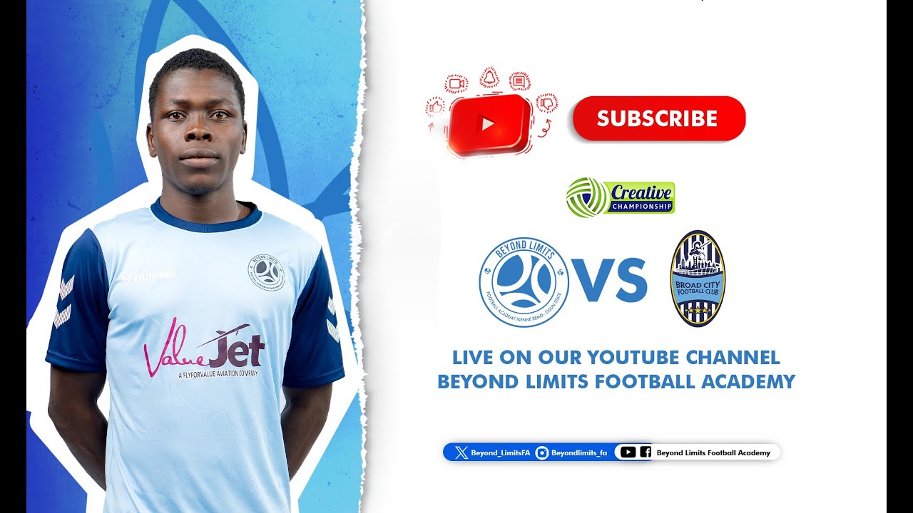 CREATIVE CHAIMPSHIP: BEYOND LIMITS VS BROADCITY FC - YouTube