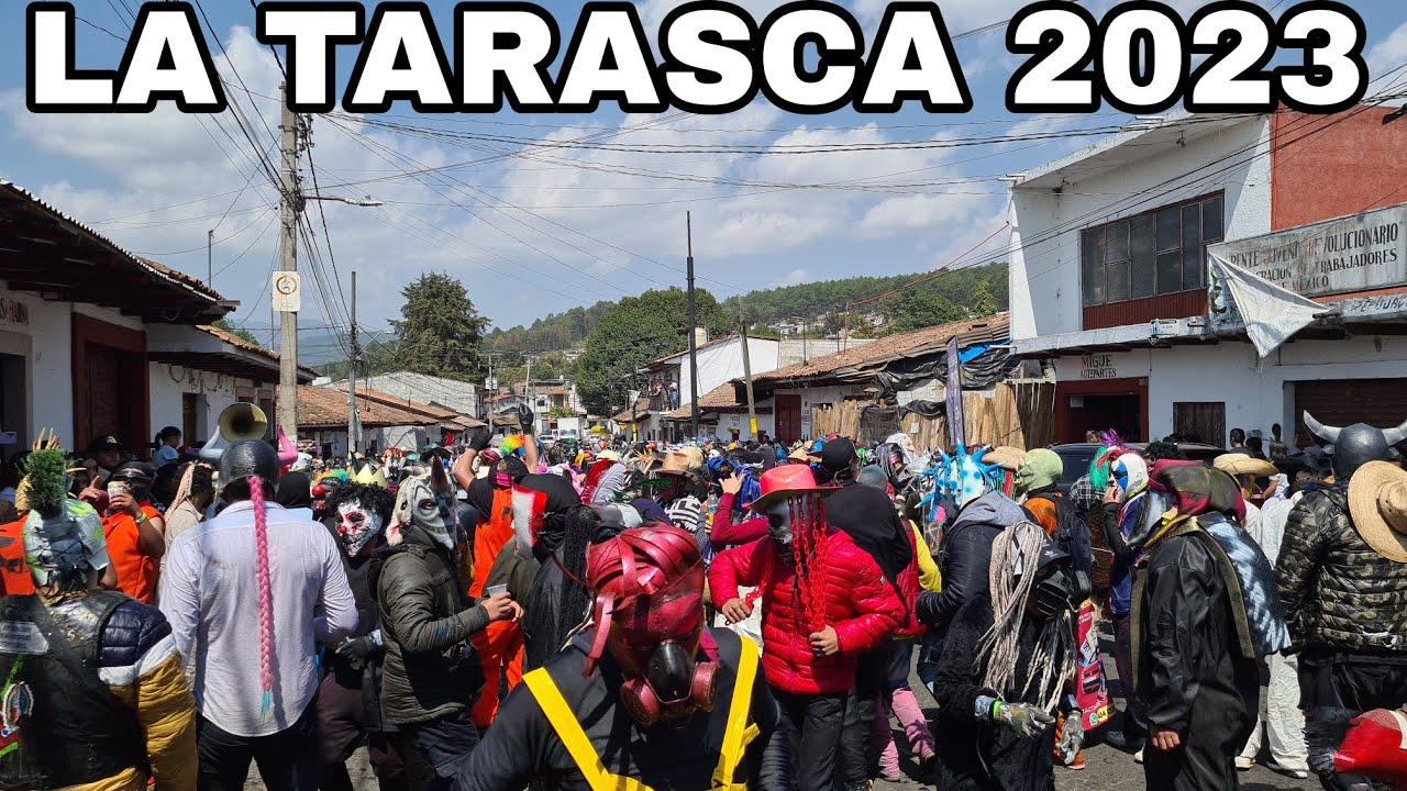 “LA TARASCA" TRADICIÓN CENTENARIA EN SANTA CLARA DEL COBRE - YouTube