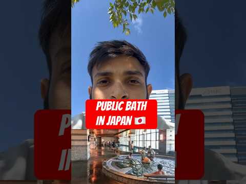 Public Bath in Japan | Indian in Japan