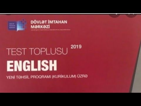 2019 cu il İNGİLİS DİLİ TEST TOPLUSU MODAL VERBS(86-dan 190-na qədər)etrafli izah
