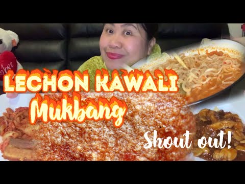 Lechon Kawali 😜| Crispy Pork Belly | Filipino Mukbang - Taob Ang ...