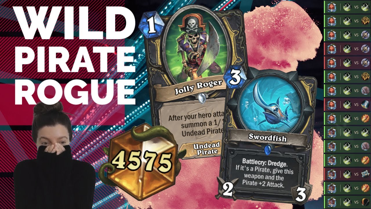 73% Win Rate to Legend 🔥 Wild Pirate Rogue 🏴‍☠️ 11-4 Win Streak 👀 - YouTube