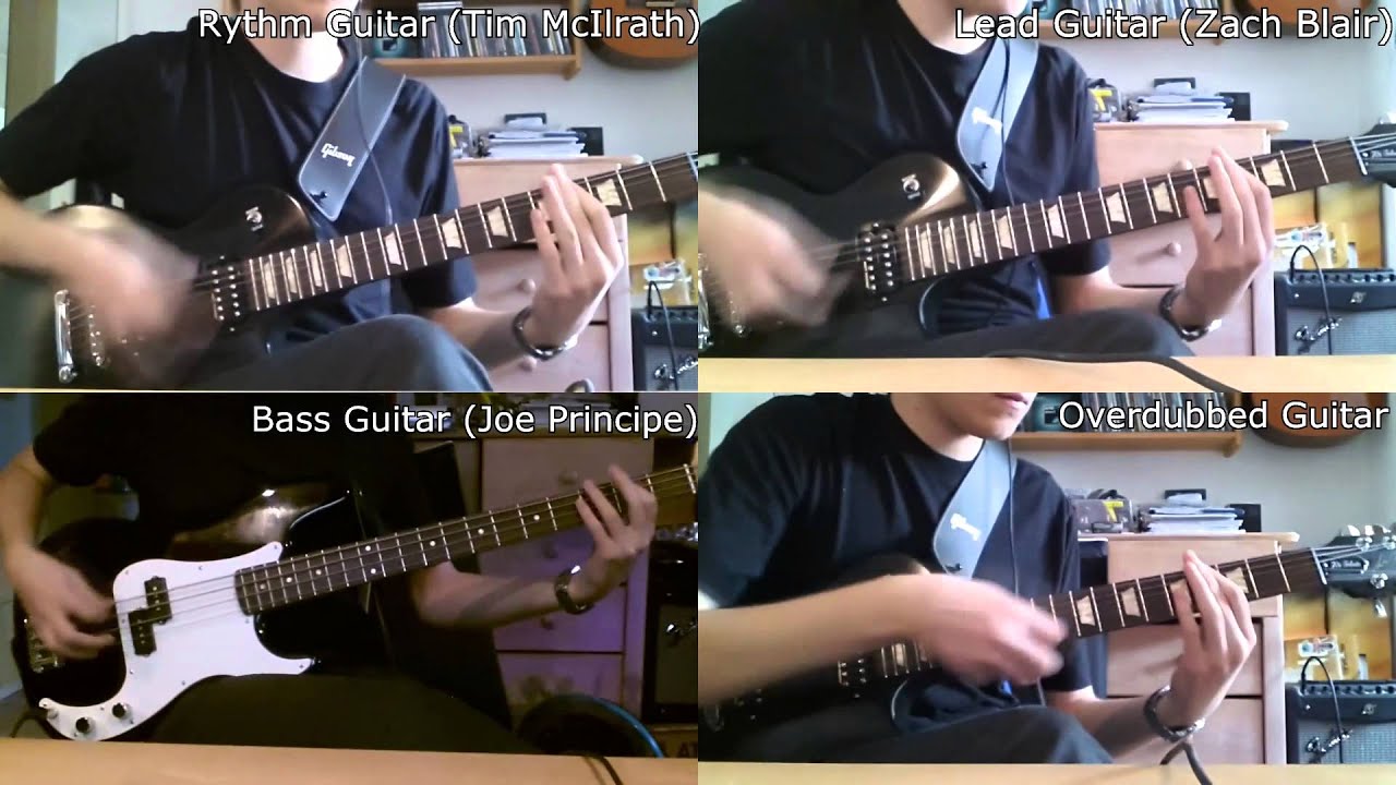 Rise Against - Satellite (Lead/Rythm/Overdubbed Guitar and Bass Cover ...