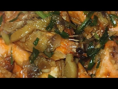 how to cook buttered shrimp ( hipon ) - YouTube
