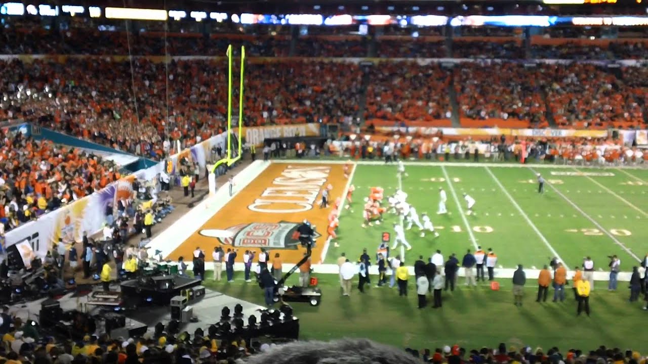 Shawn Alston Touchdown for WVU 2012 Orange Bowl - YouTube