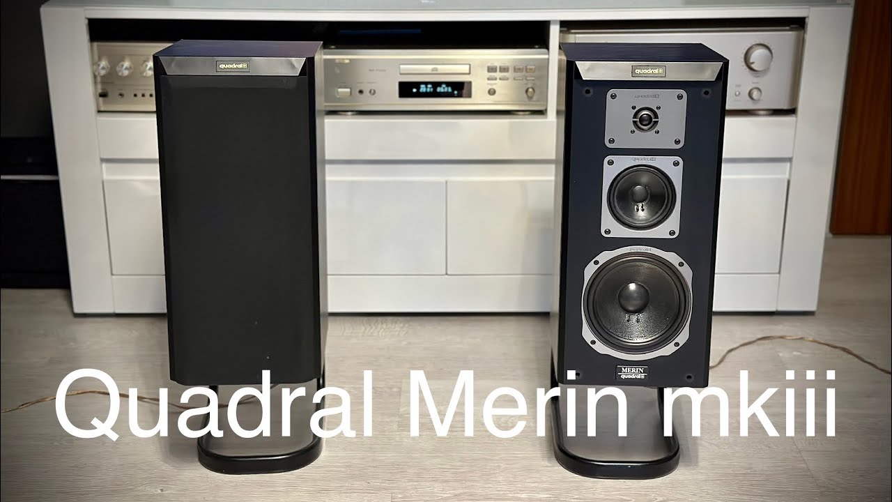 Quadral Merin mk iii speakers inside Test - YouTube