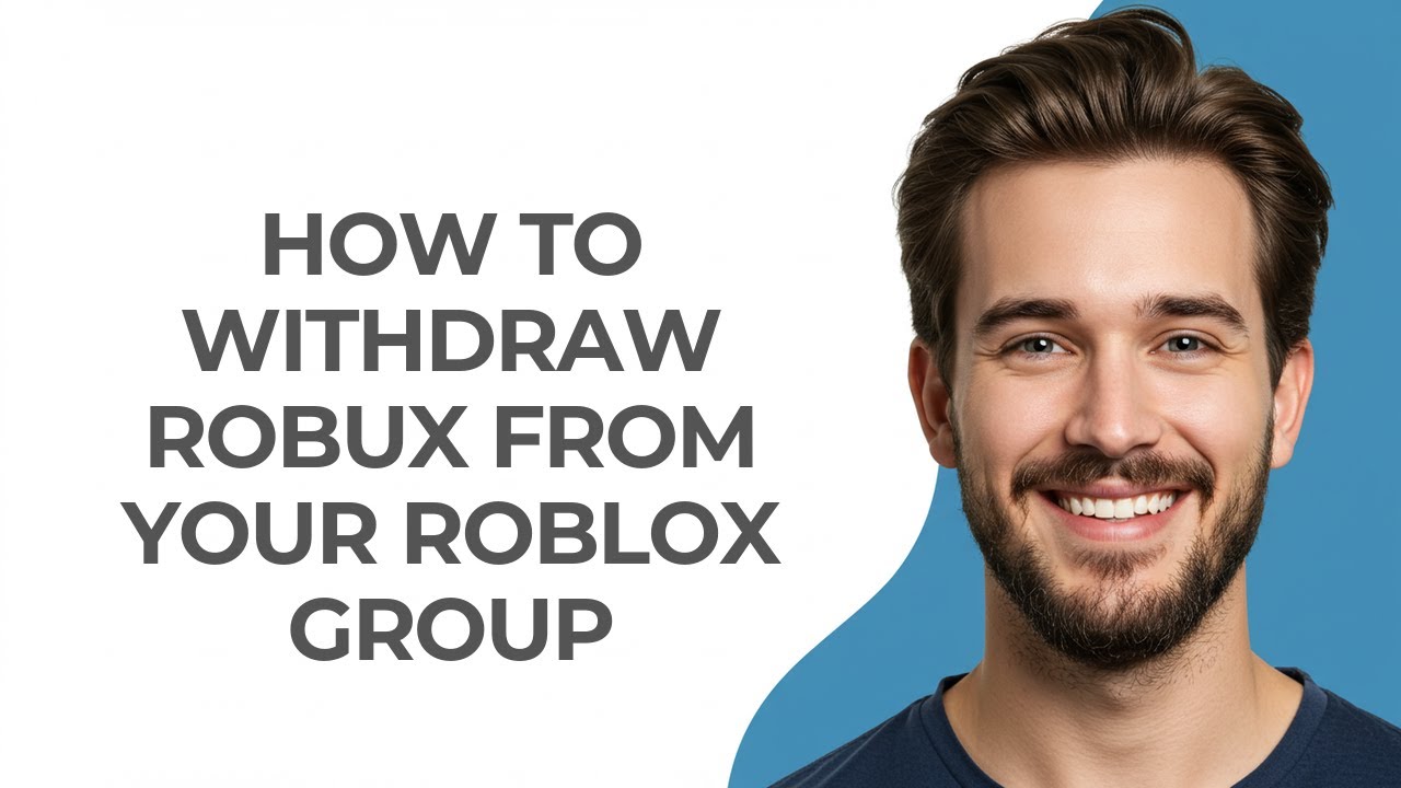 How To Withdraw Robux From Your Roblox Group - UPDATED! - YouTube