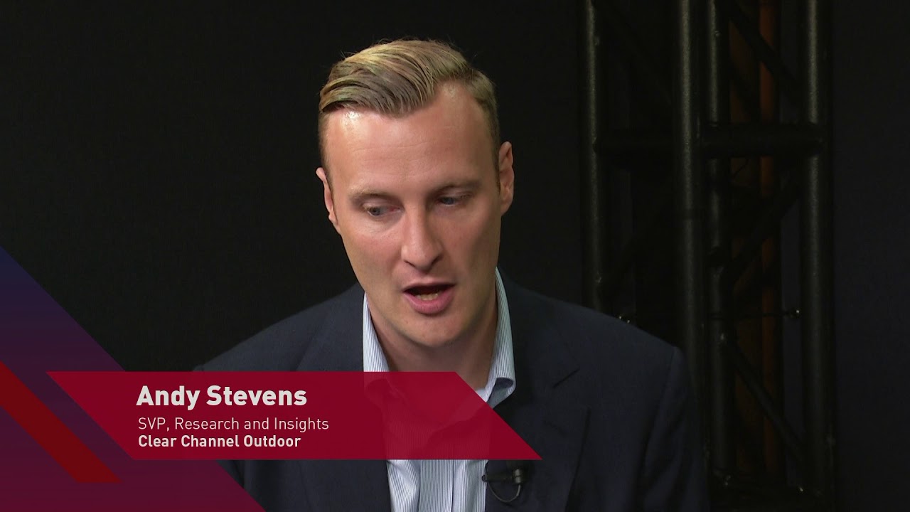 Andy Stevens | SVP, Research & Insights | Clear Channel Outdoor - YouTube