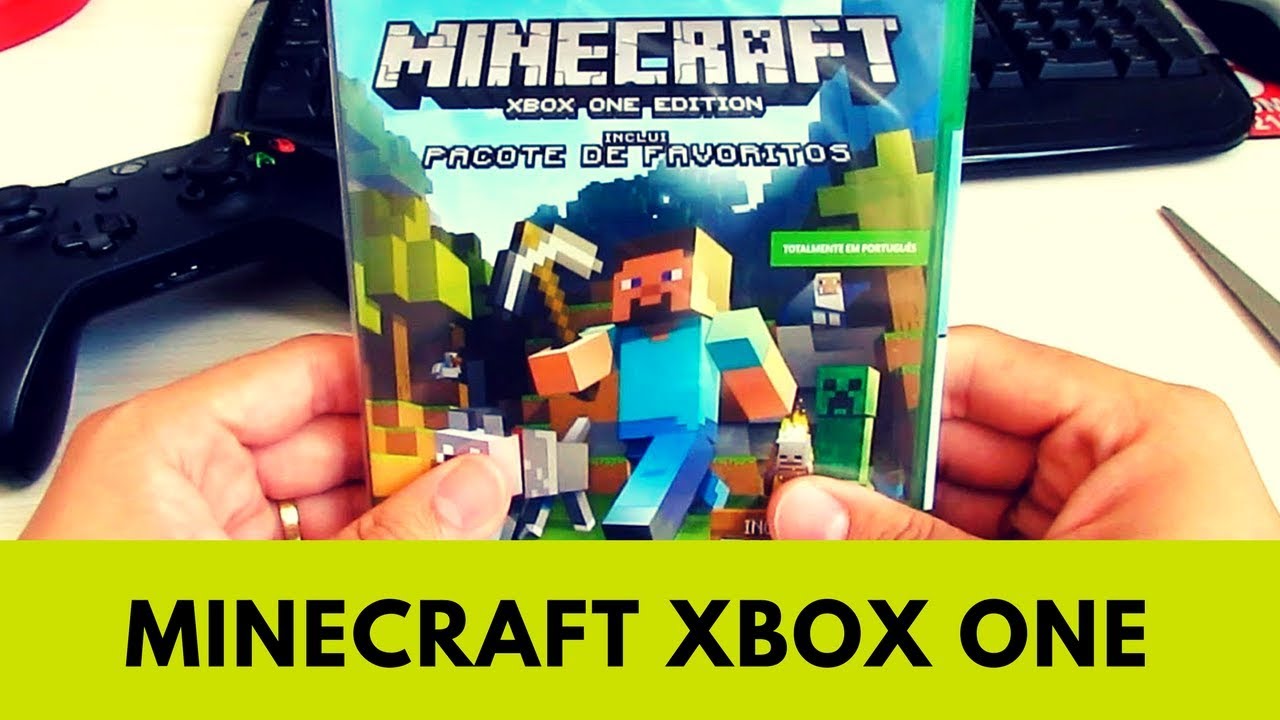 Minecraft XBOX ONE Edition Unboxing - YouTube
