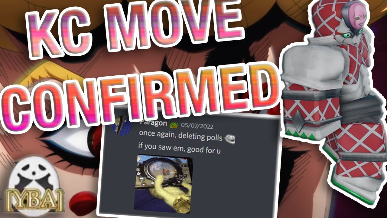 [YBA] NEW KC MOVE FULLY CONFIRMED BY PARAGON - YouTube