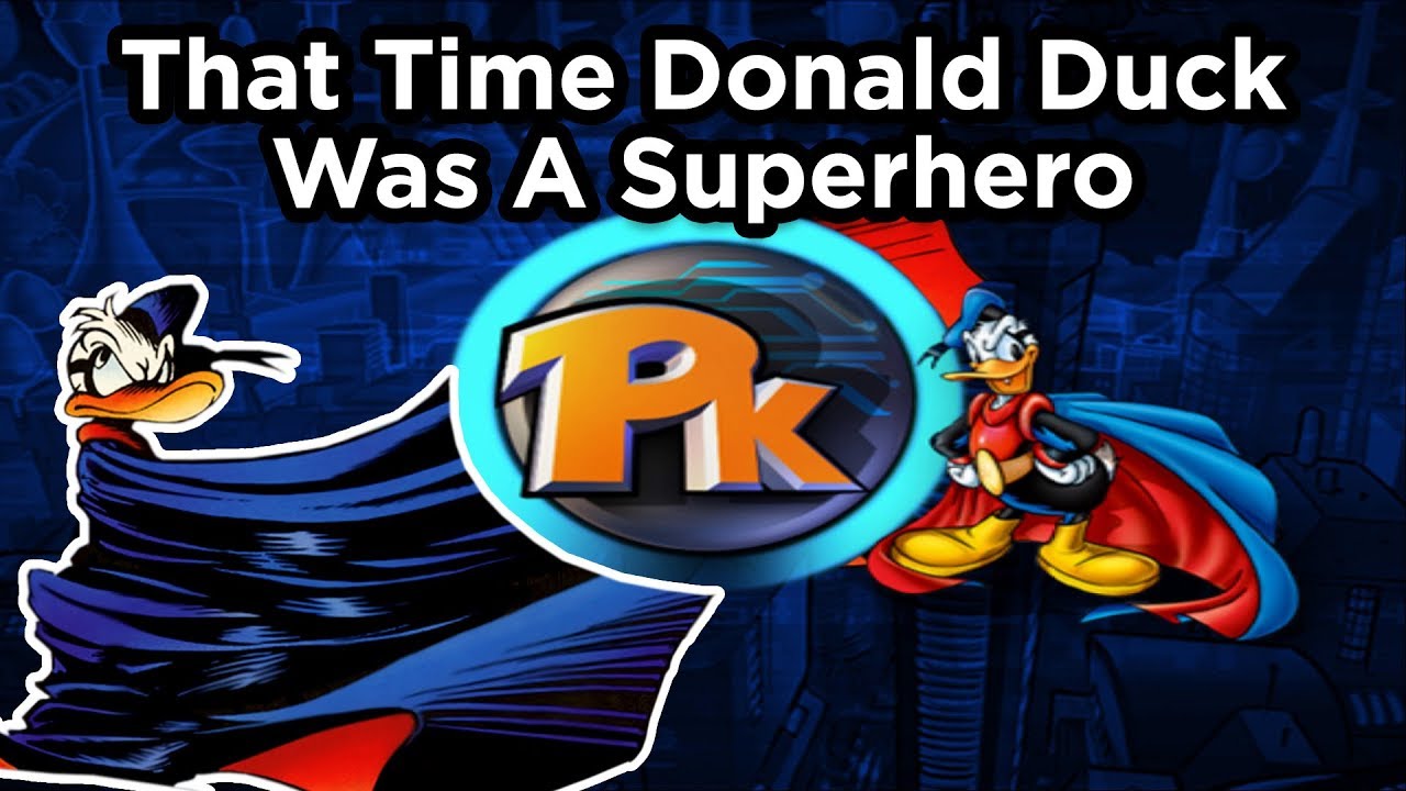 That Time When Donald Duck Was A Superhero | PK Out Of The Shadows ...
