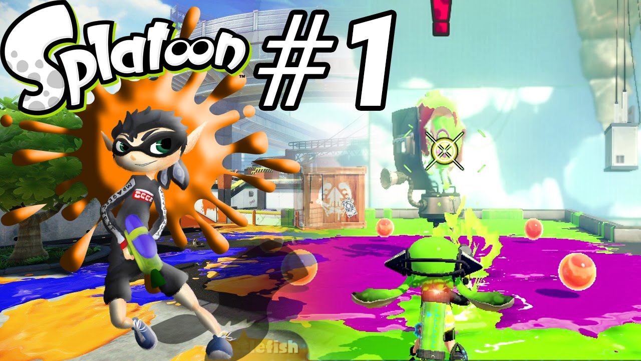 Octotrooper Hideout - Splatoon Walkthrough Part 1 - YouTube