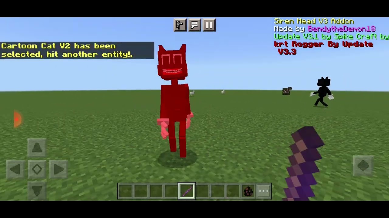 Cartoon cat v2 vs cartoon cat v3 - YouTube