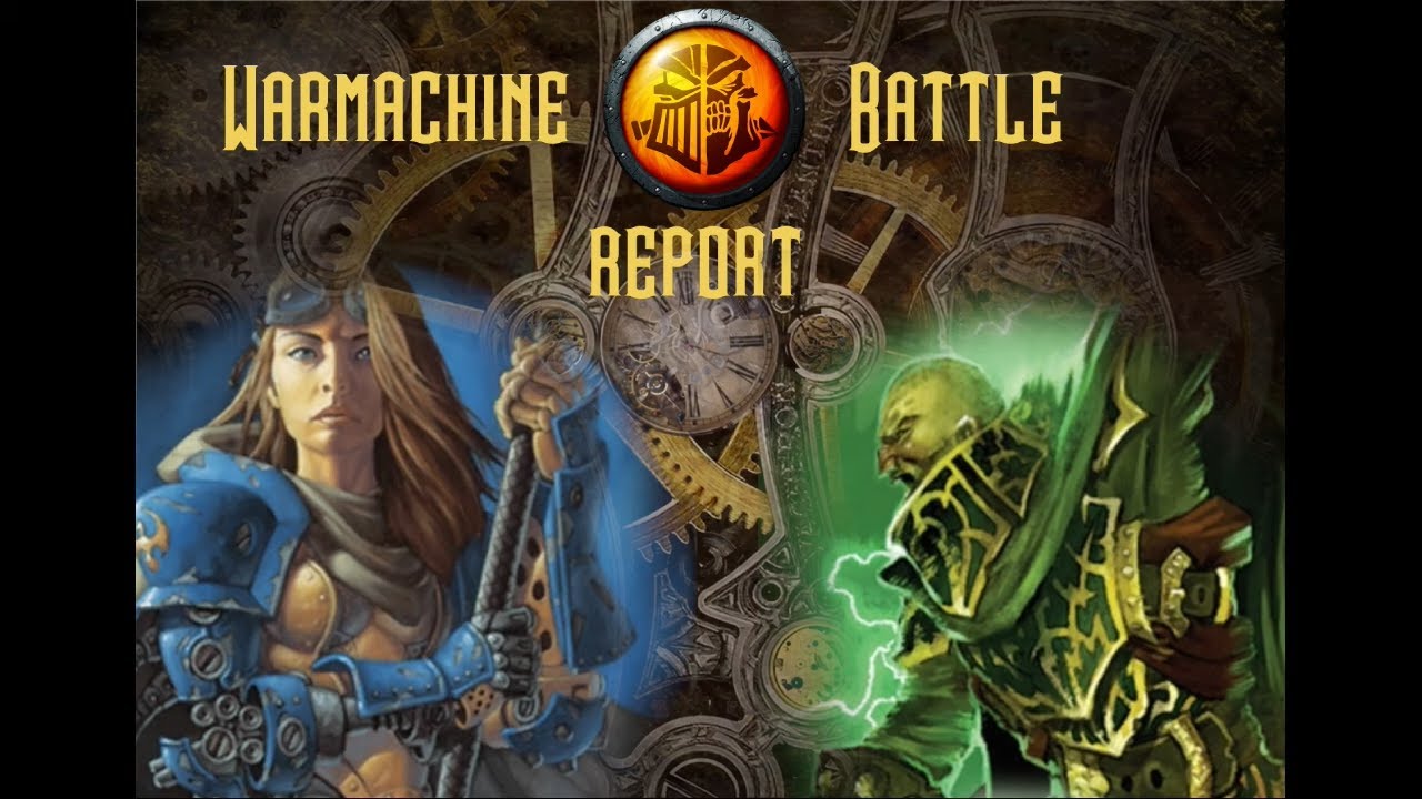 Warmachine Battle Report: Krueger the Stormlord vs Major Victoria Haley ...