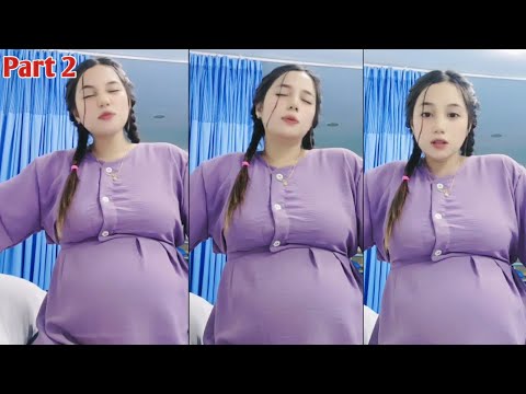 Bumil cantik kontraksi hebat dede bayi mau lahir #bumilvlog
