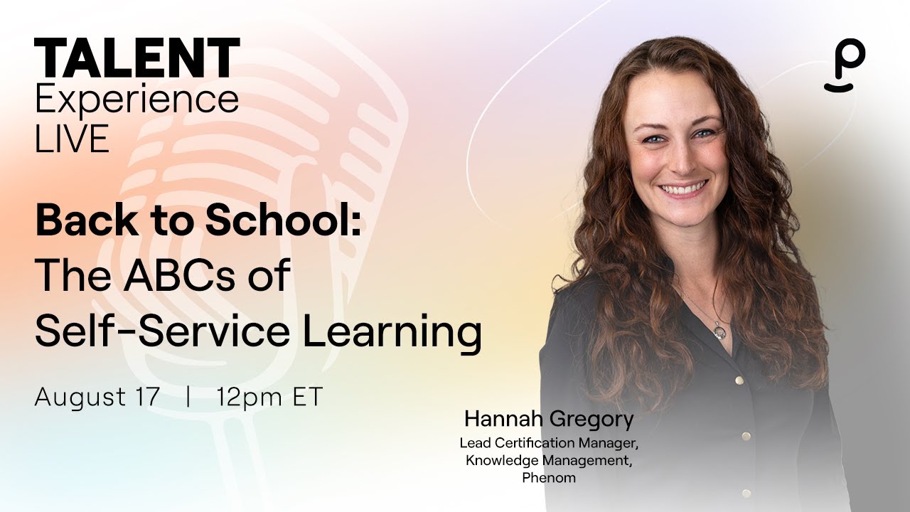 Back to School: The ABCs of Self-Service Learning - YouTube