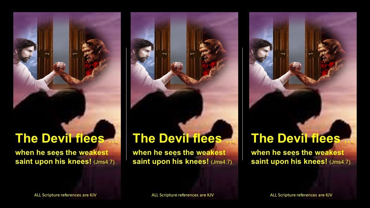 THE DEVIL FLEES! - YouTube