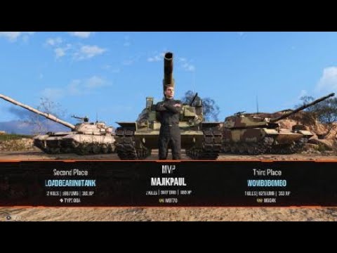 World of Tanks MBT70 MVP The best basa capture ever? - YouTube