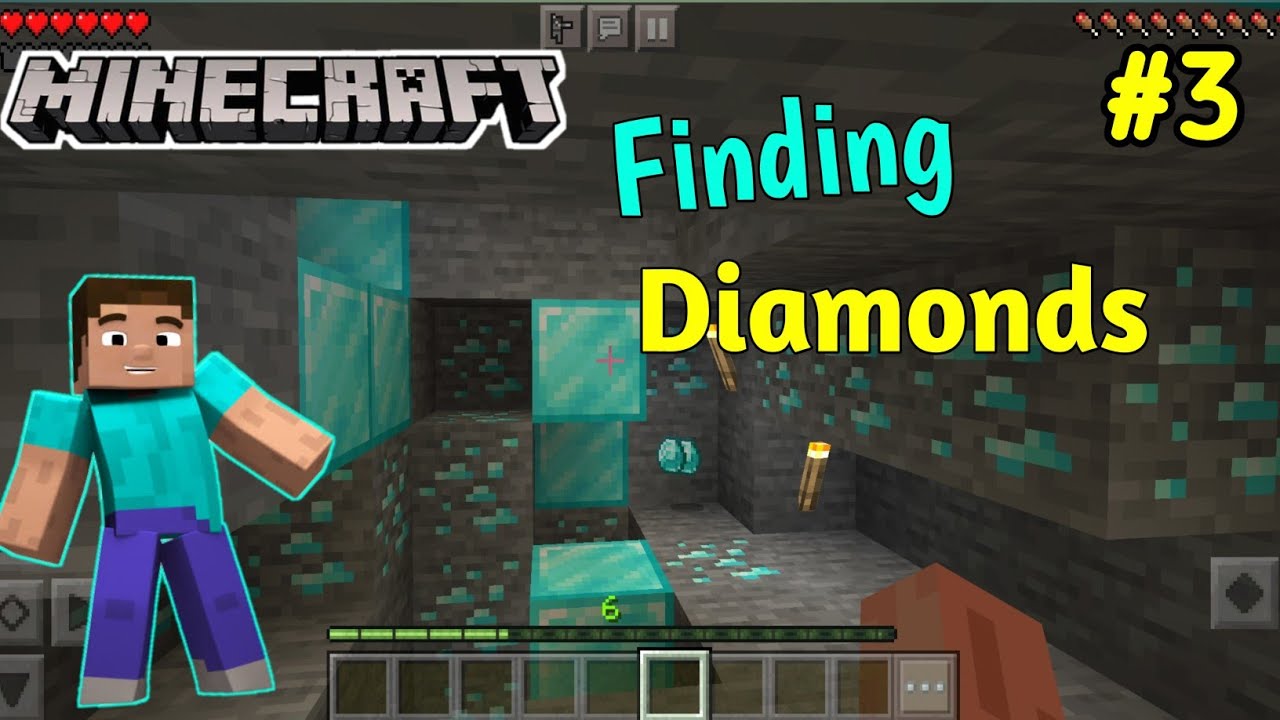 How To Find Diamonds In Minecraft ? | Minecraft Gameplay | Unlimited ...